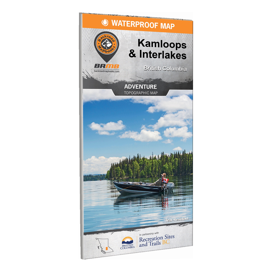 Backroad Mapbooks - Kamloops and Interlakes BC Waterproof Map | Bass ...